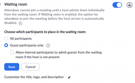 How to Enable Waiting Room in Zoom - Tech Junkie
