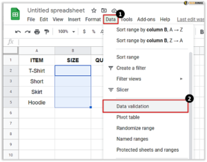 How to Make a Dropdown List in Google Sheets - Tech Junkie