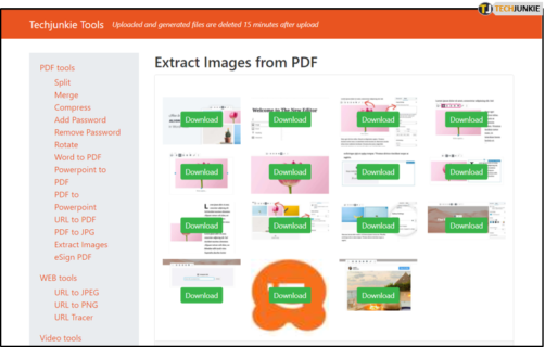 How To Download an Image from a PDF file to your PC - Tech Junkie