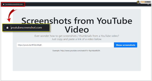 How to Screenshot a YouTube Video - Tech Junkie