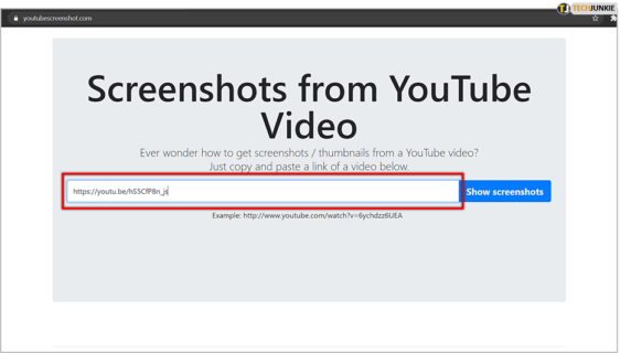 How to Screenshot a YouTube Video - Tech Junkie