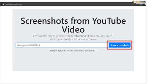 How to Screenshot a YouTube Video - Tech Junkie