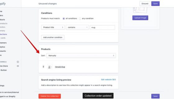 How to Change the Order of Products on Shopify - Tech Junkie