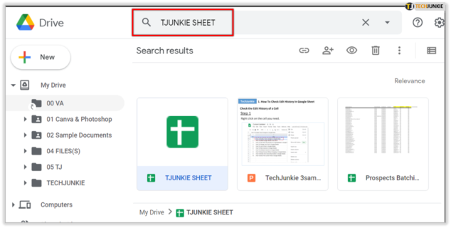 How to Add Google Sheet to a Folder - Tech Junkie