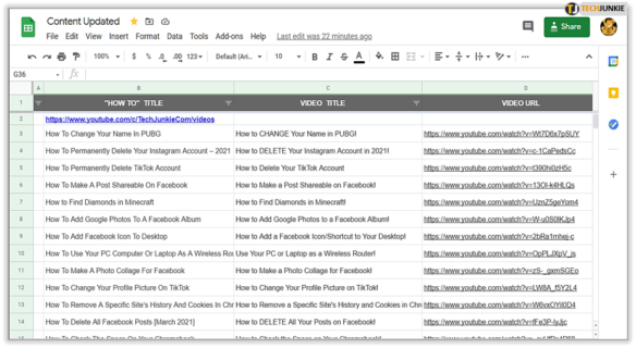 How to Download Google Sheets to Your Desktop - Tech Junkie