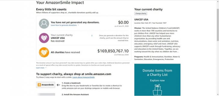 How to Use AmazonSmile - Tech Junkie