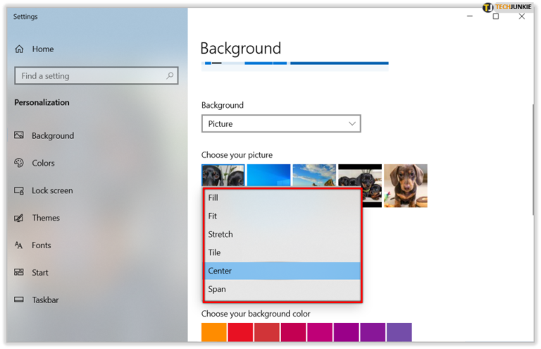 How to Change Your Wallpaper in Windows 10 - Tech Junkie