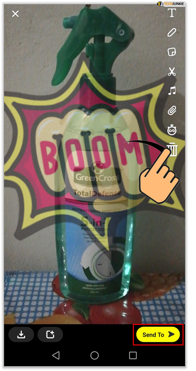 How to Add Transparent Colors to a Snapchat Post - Tech Junkie