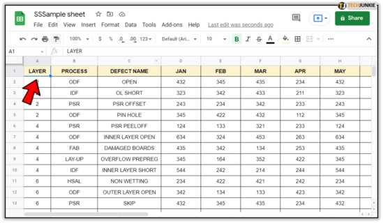 How to Make a Row Sticky in Google Sheets - Tech Junkie