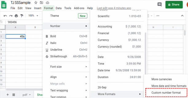 How to Stop Google Sheets from Deleting Leading Zeros - Tech Junkie
