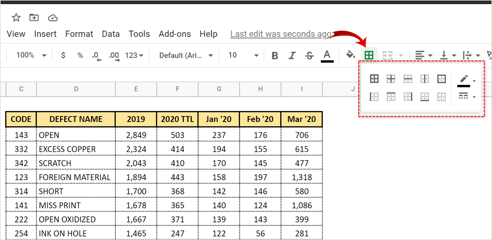 How To Get Rid Of Lines In Google Sheets Tech Junkie