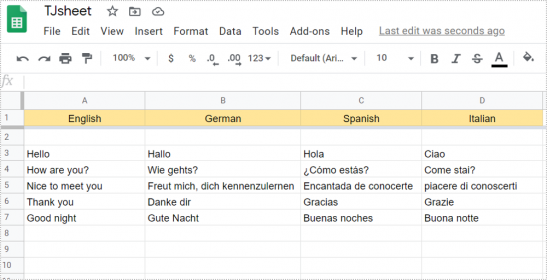 How to Automatically Translate Cells in Google Sheets Cells - Tech Junkie