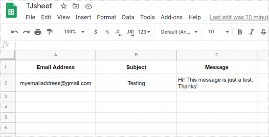 How to Trigger an Email within Google Sheets - Tech Junkie