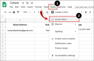 How to Trigger an Email within Google Sheets - Tech Junkie