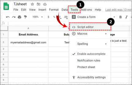 How to Trigger an Email within Google Sheets - Tech Junkie