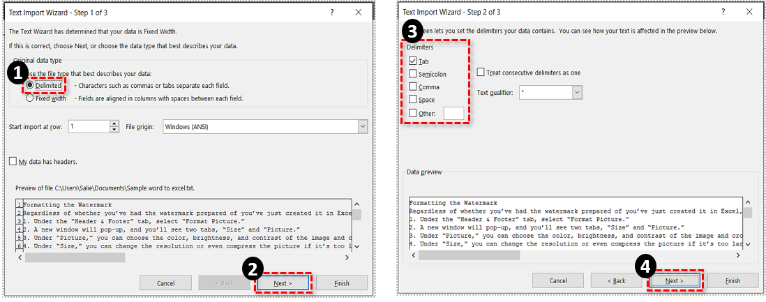 How To Convert Word to Excel - Tech Junkie