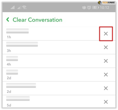 What Does Clear Conversation Do in Snapchat - Tech Junkie