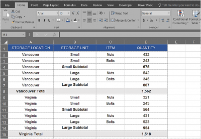 How to Automatically Group Rows in Excel - Tech Junkie