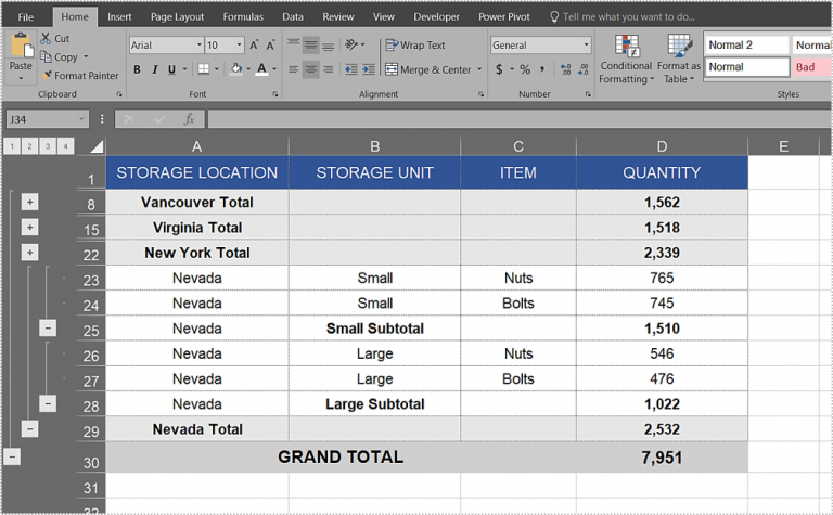 How to Automatically Group Rows in Excel - Tech Junkie