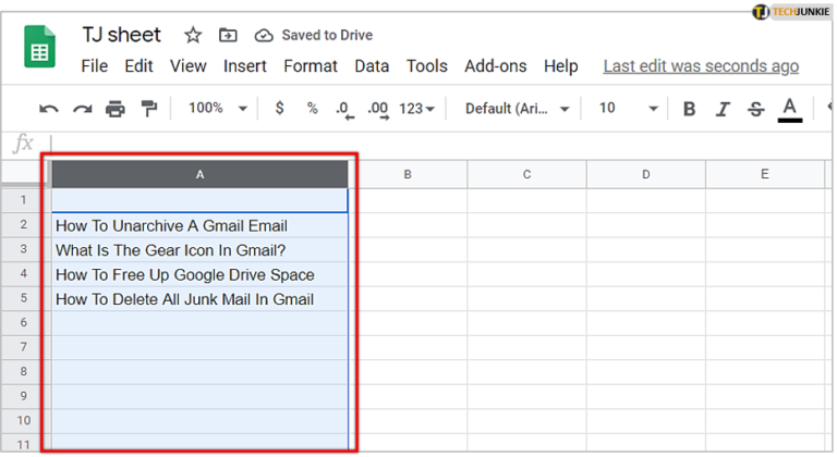 How to Change Cell Size in Google Sheets - Tech Junkie