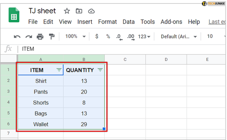 What is the Green Line in Google Sheets? - Tech Junkie