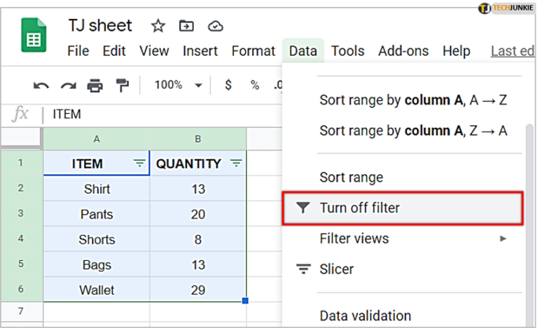 What is the Green Line in Google Sheets? - Tech Junkie