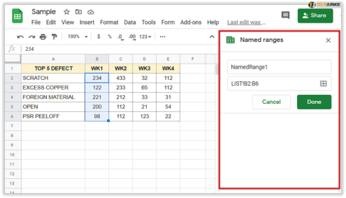 What is a Range in Google Sheets? - Tech Junkie