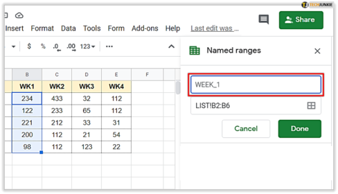 What is a Range in Google Sheets? - Tech Junkie