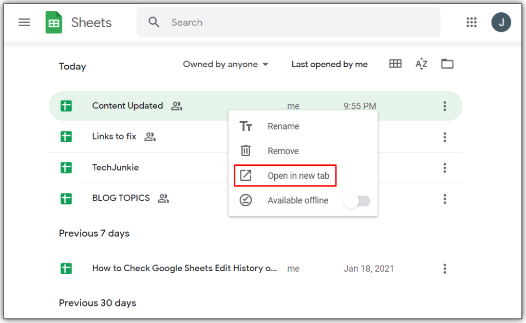 How to Check Edit History in Google Sheets - Tech Junkie