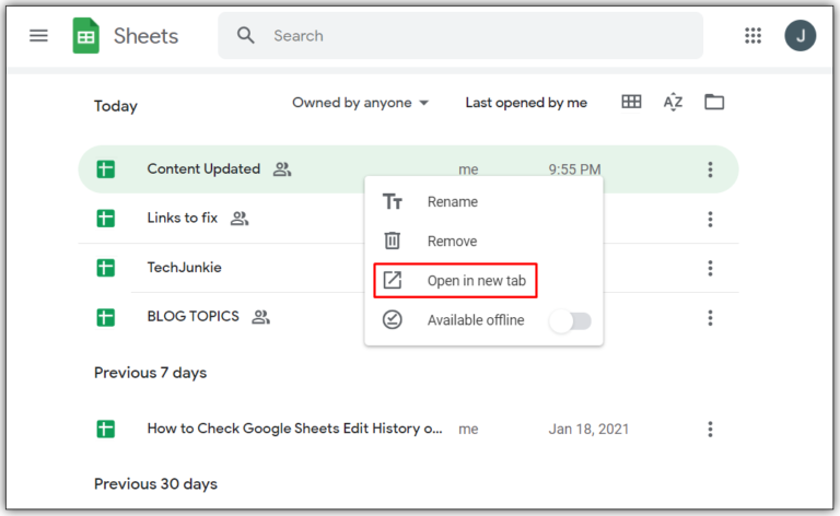How to Check Edit History in Google Sheets - Tech Junkie