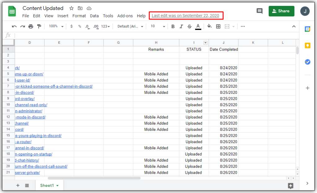 How to Check Edit History in Google Sheets - Tech Junkie