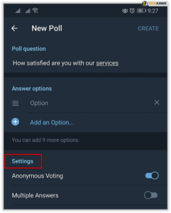 How to Make a Poll in Telegram - Tech Junkie