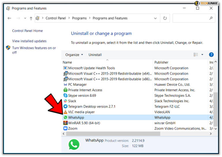 How To Uninstall A Program Completely Tech Junkie 