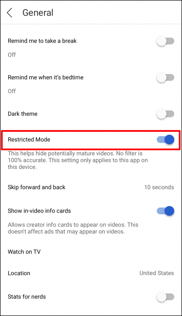 How to Setup Parental Controls on YouTube - Tech Junkie