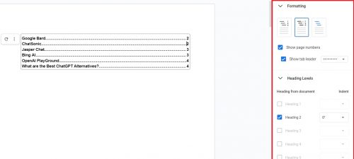 How to Insert Table of Contents in Google Docs - Tech Junkie