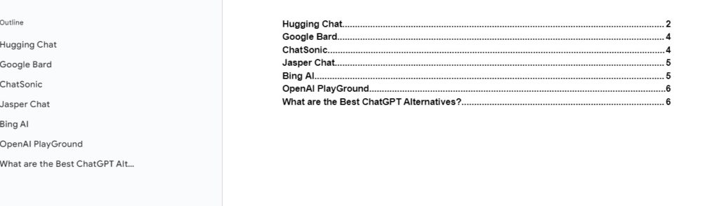 How to Insert Table of Contents in Google Docs - Tech Junkie