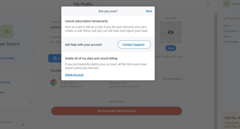 How to Delete Your 1Password Account - Tech Junkie How to Delete Your 1Password Account - Tech Junkie