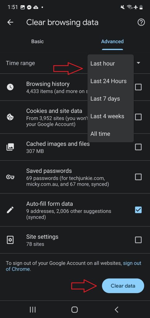 How to Clear Autofill Suggestions in Google Chrome - Tech Junkie