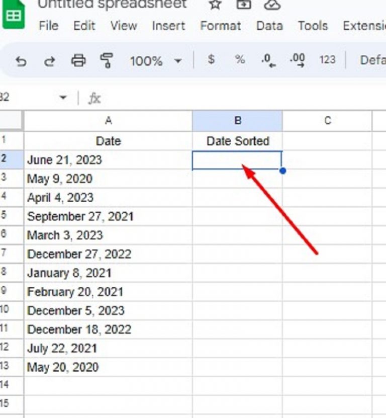 How to Sort by Date in Google Sheets - Tech Junkie