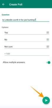 How to Create a WhatsApp Poll - Tech Junkie