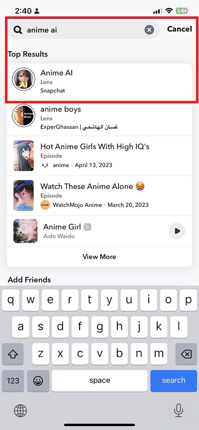 How To Find and Use Snapchat's Anime AI Lens - Tech Junkie
