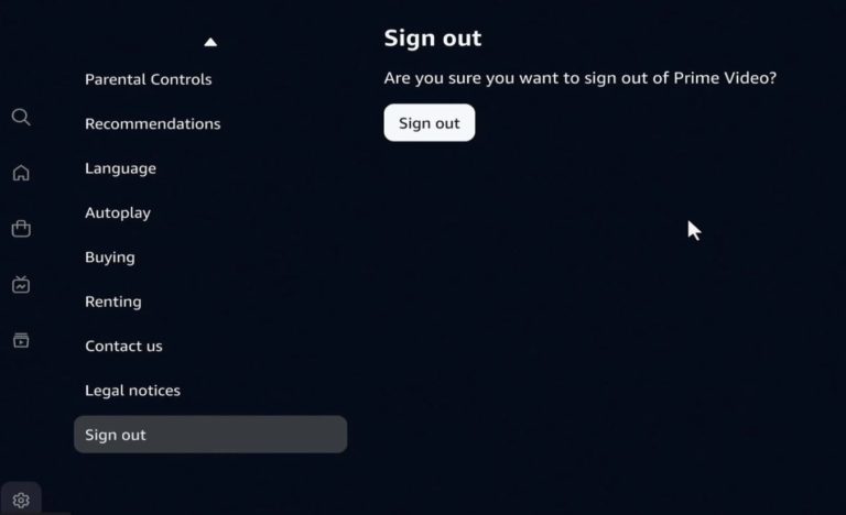 How to Log Out of Amazon Prime Video on TV - Tech Junkie
