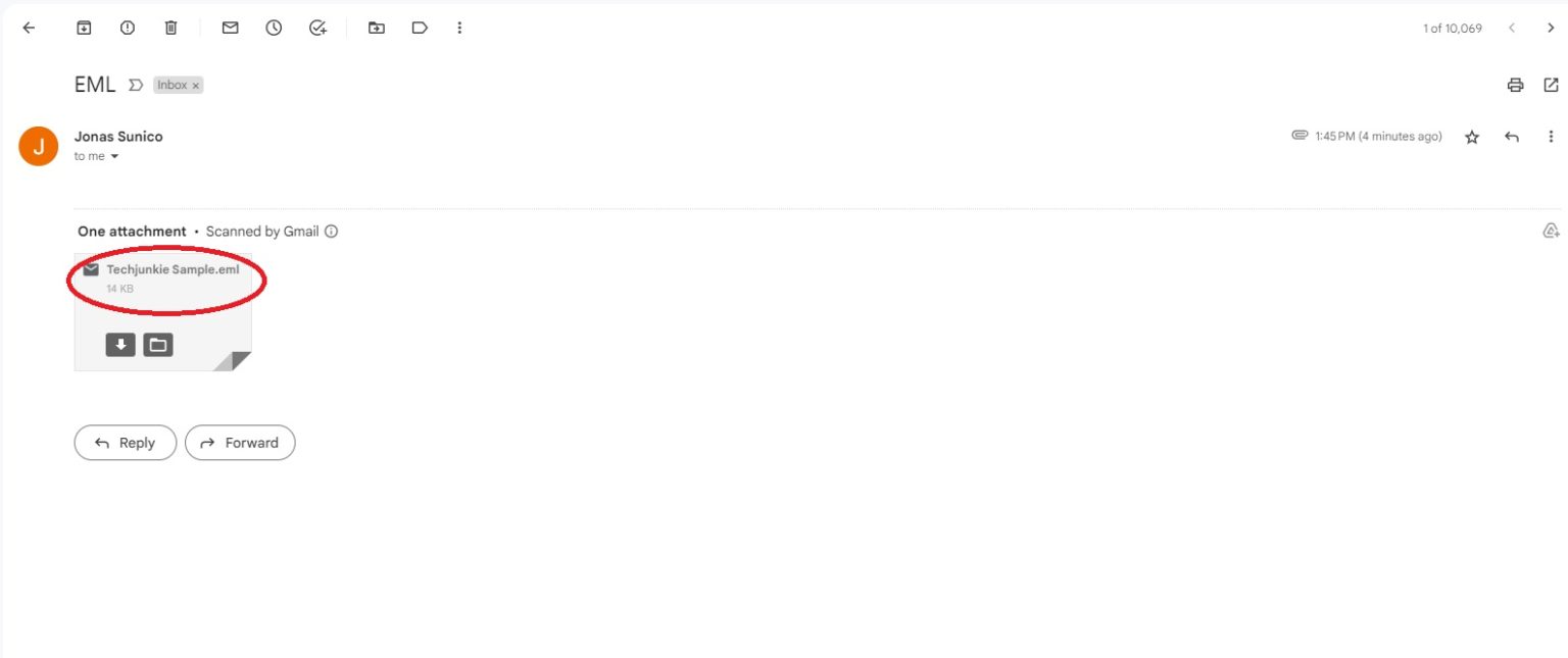 How to Open an EML File in Gmail - Tech Junkie