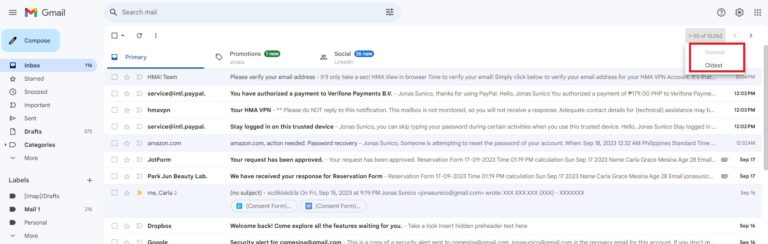 How to Sort Gmail Oldest to Newest - Tech Junkie
