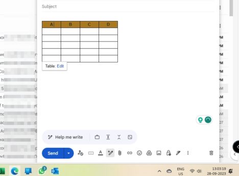 How to Insert a Table in Gmail - Tech Junkie