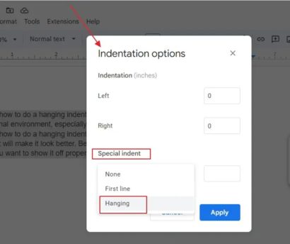 How to Make a Hanging Indent in Google Docs - Tech Junkie