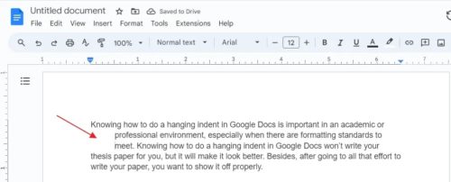 How to Make a Hanging Indent in Google Docs - Tech Junkie