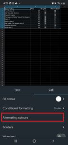 Google Sheets: How to Alternate Row or Column Colors - Tech Junkie