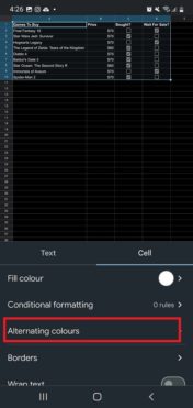 Google Sheets: How to Alternate Row or Column Colors - Tech Junkie