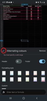 Google Sheets: How to Alternate Row or Column Colors - Tech Junkie